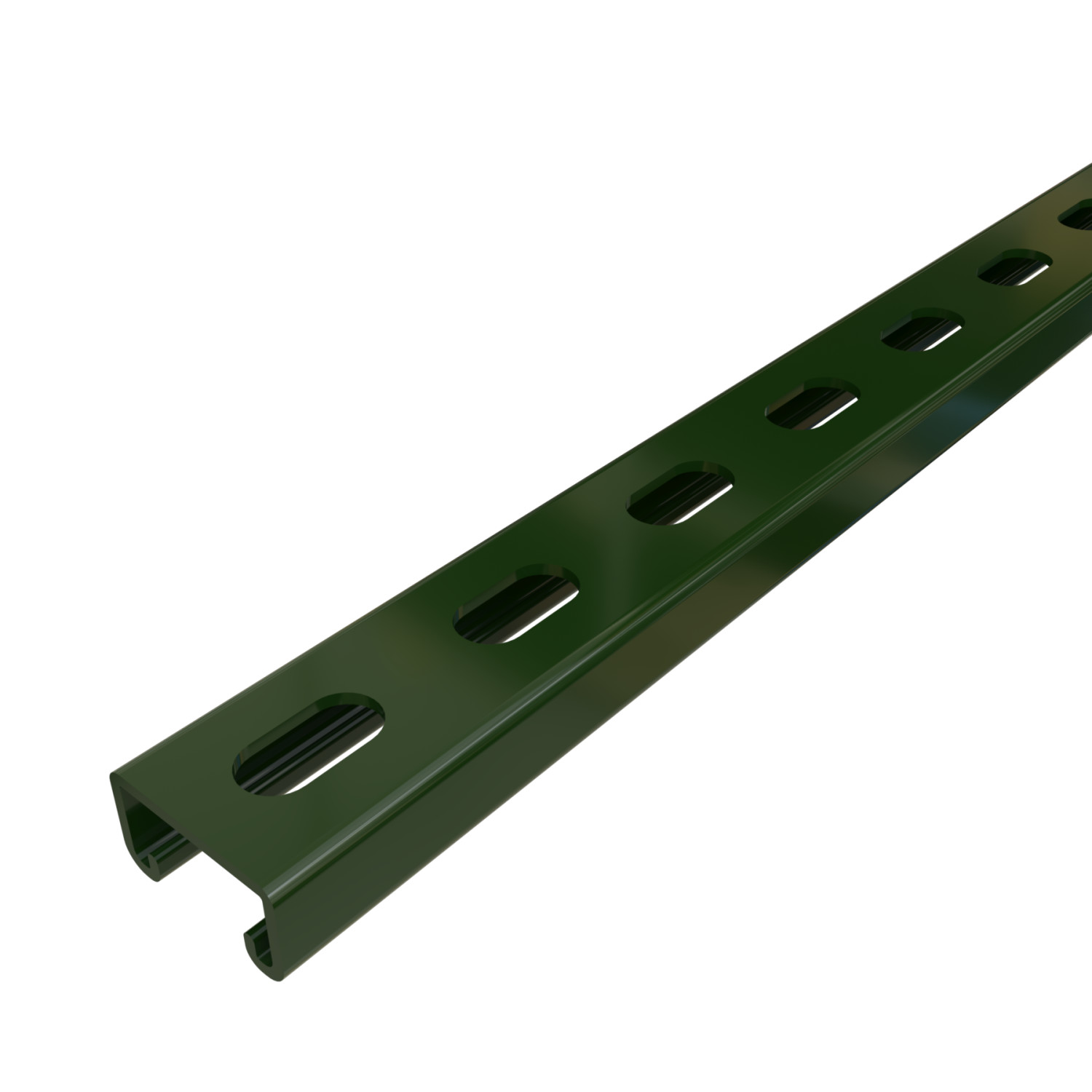 Unistrut P3300T-10GR 1-5/8"" x 7/8"", 12 Gauge, Slotted | Gordon ...