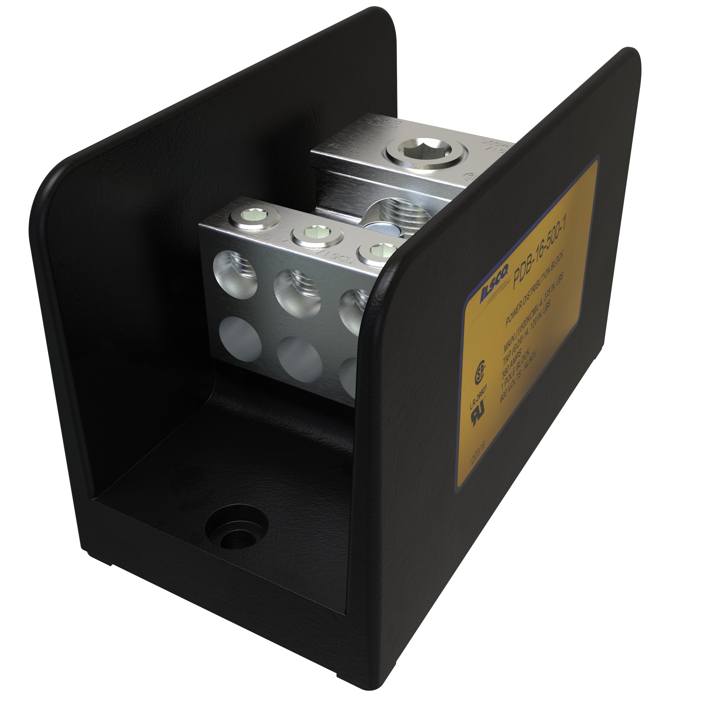 Ilsco PDB-16-500-1 Power Distribution Block | Gordon Electric Supply, Inc.